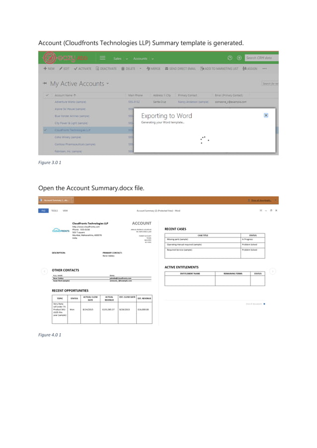 Document generation | PDF
