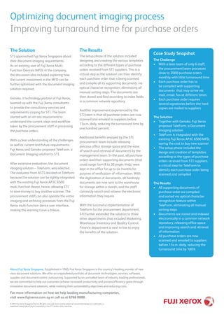 Document Imaging - ASTI case study | PDF