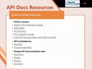 Documenting an API for the First Time? Quick-Start Tips for Your First API Documentation ...