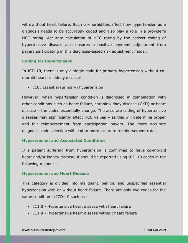 Documenting And Coding Hypertension Major Guidelines Pdf