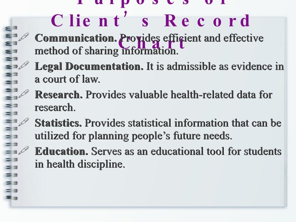 Documenting And Reporting