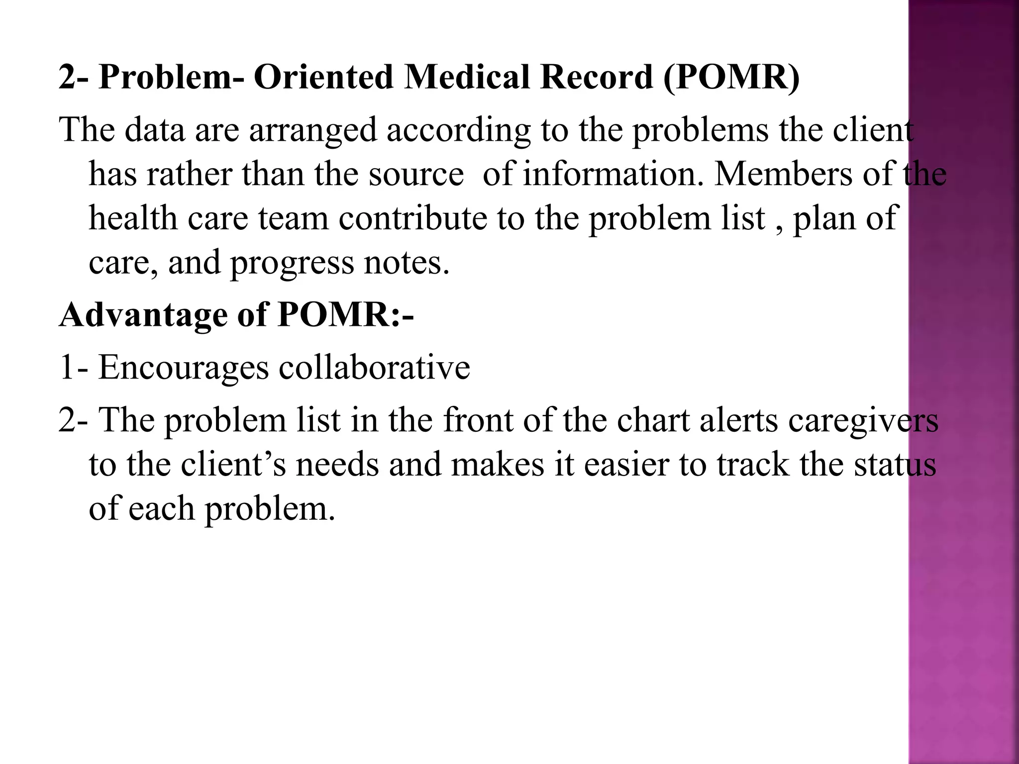 Documenting and reporting | PPT