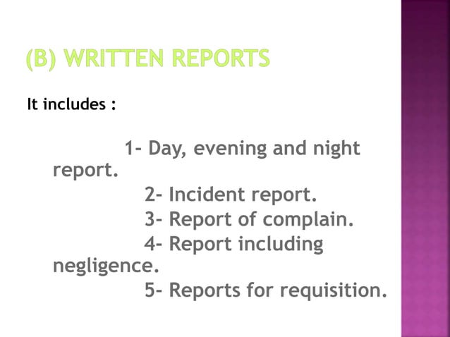 Documenting and reporting | PPT | Medical Health
