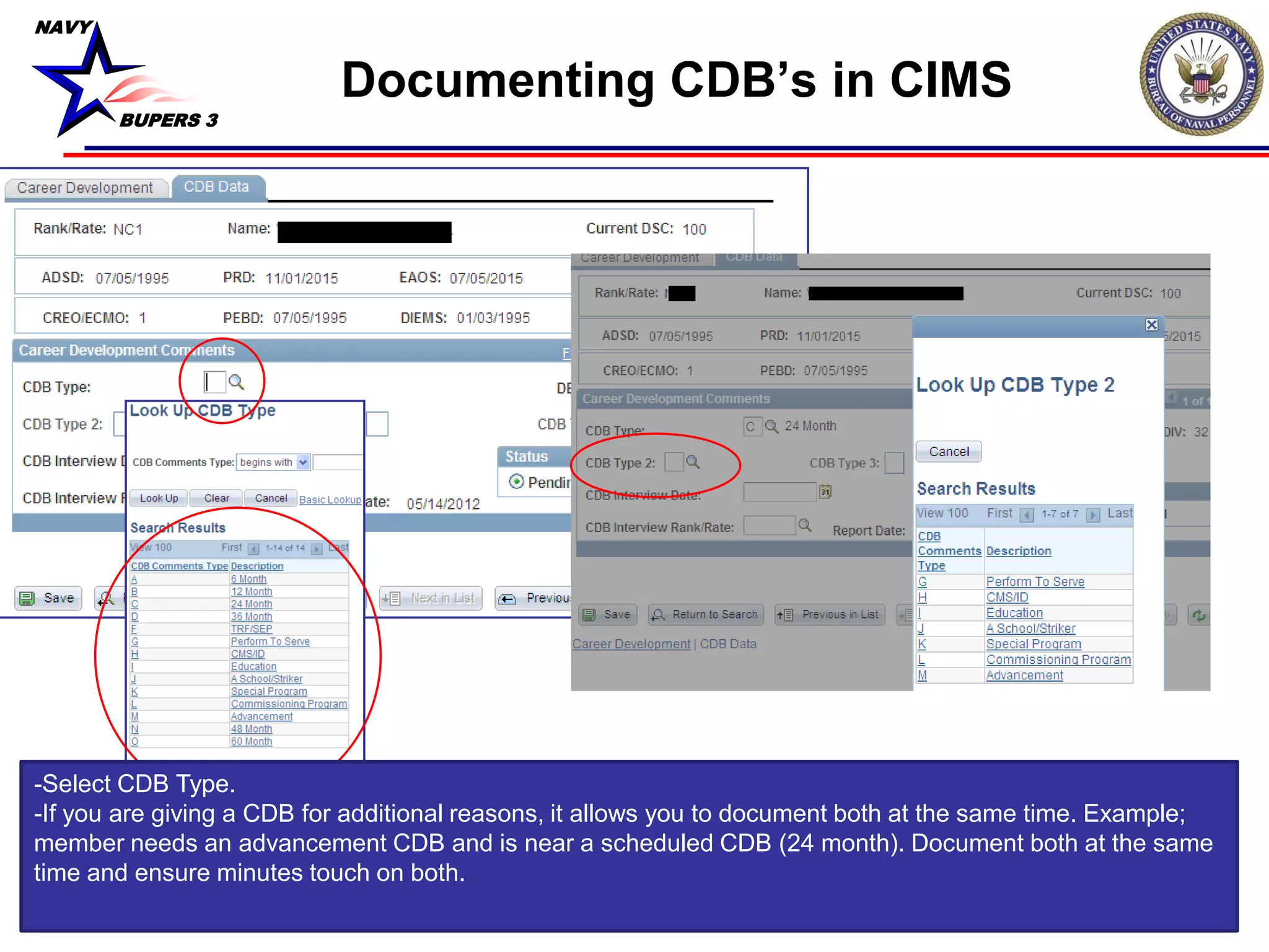 Documenting cdb's in cims | PDF