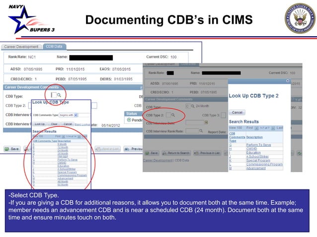 Documenting cdb's in cims | PDF