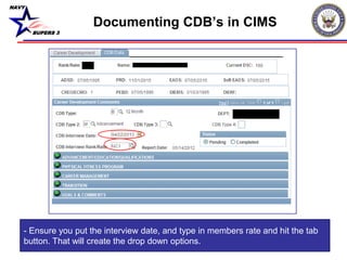 Documenting cdb's in cims | PDF