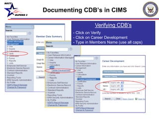 Documenting cdb's in cims | PDF