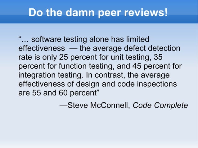Documenting Code - Patterns and Anti-patterns - NLPW 2016 | ODP