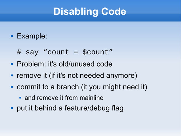 Documenting Code - Patterns and Anti-patterns - NLPW 2016 | ODP