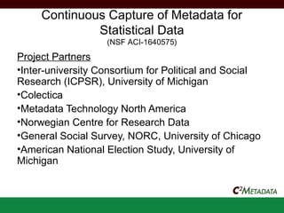 Documenting Data Transformations | PPT