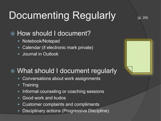 Documenting Discipline | PPTX