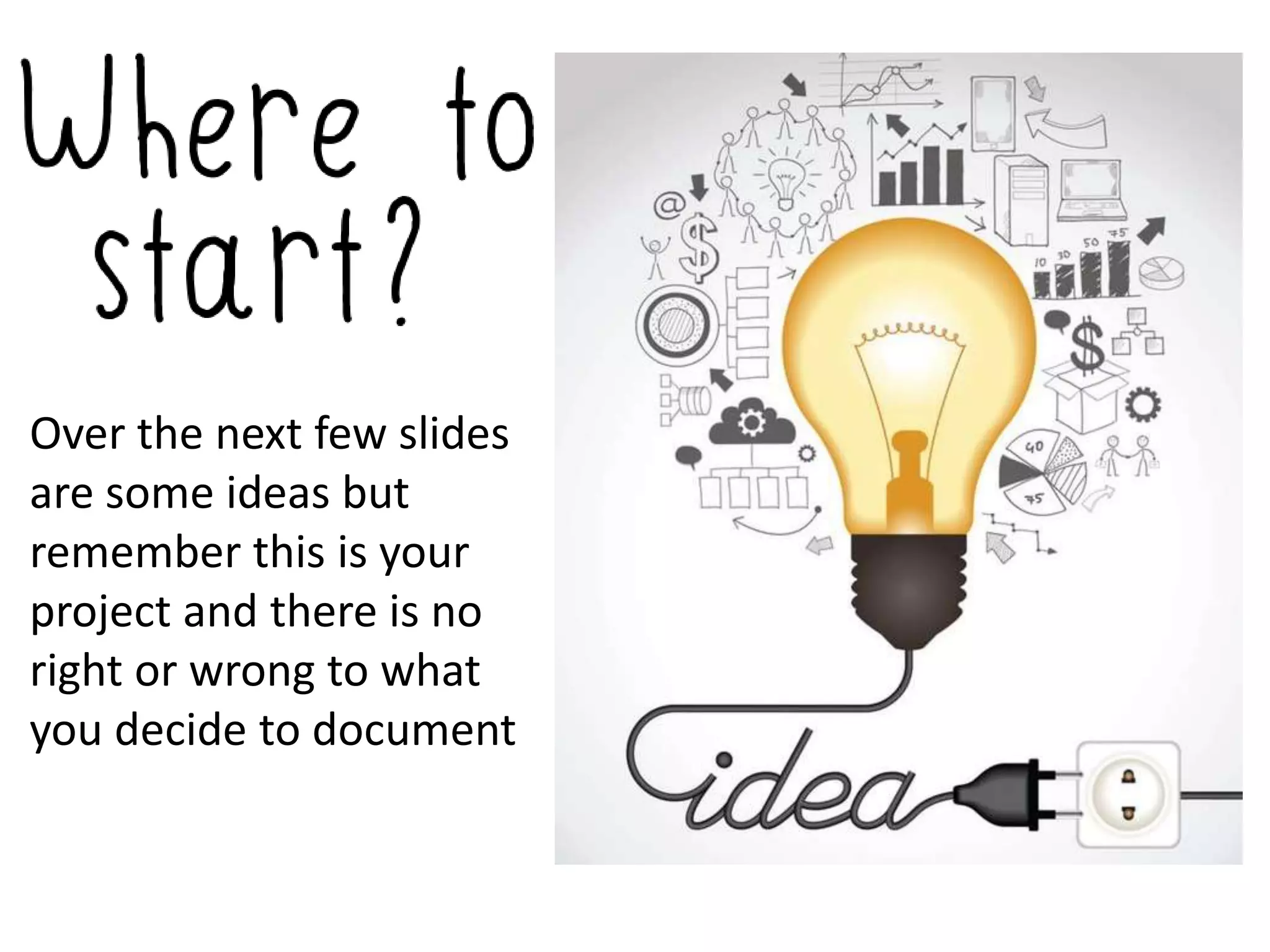 Documenting experiences | PPTX