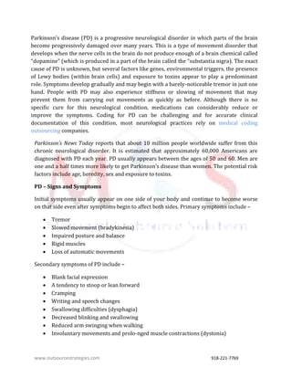 Documenting Parkinson’s Disease (PD) with the Correct ICD-10 Codes ...