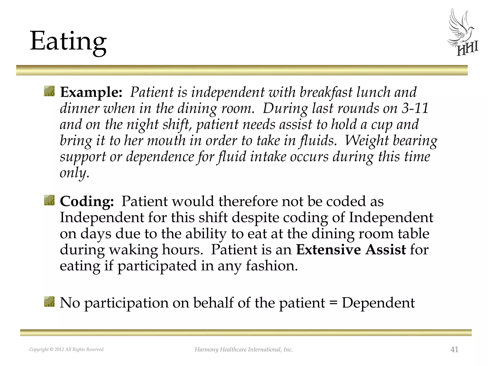 Documenting the Care you Provide ADL Accuracy | PPT