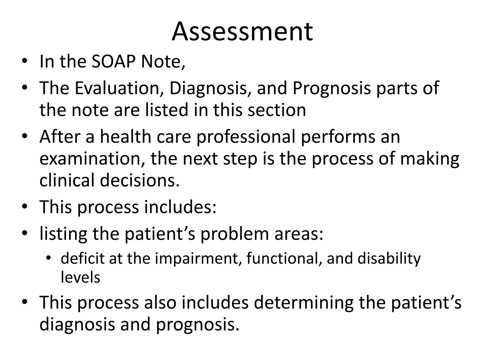 Documenting the evaluation (a) | PPTX