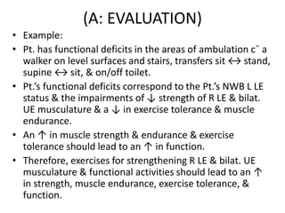 Documenting the evaluation (a) | PPTX