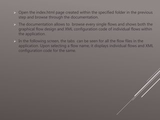 Document in mule application | PPT | Free Download