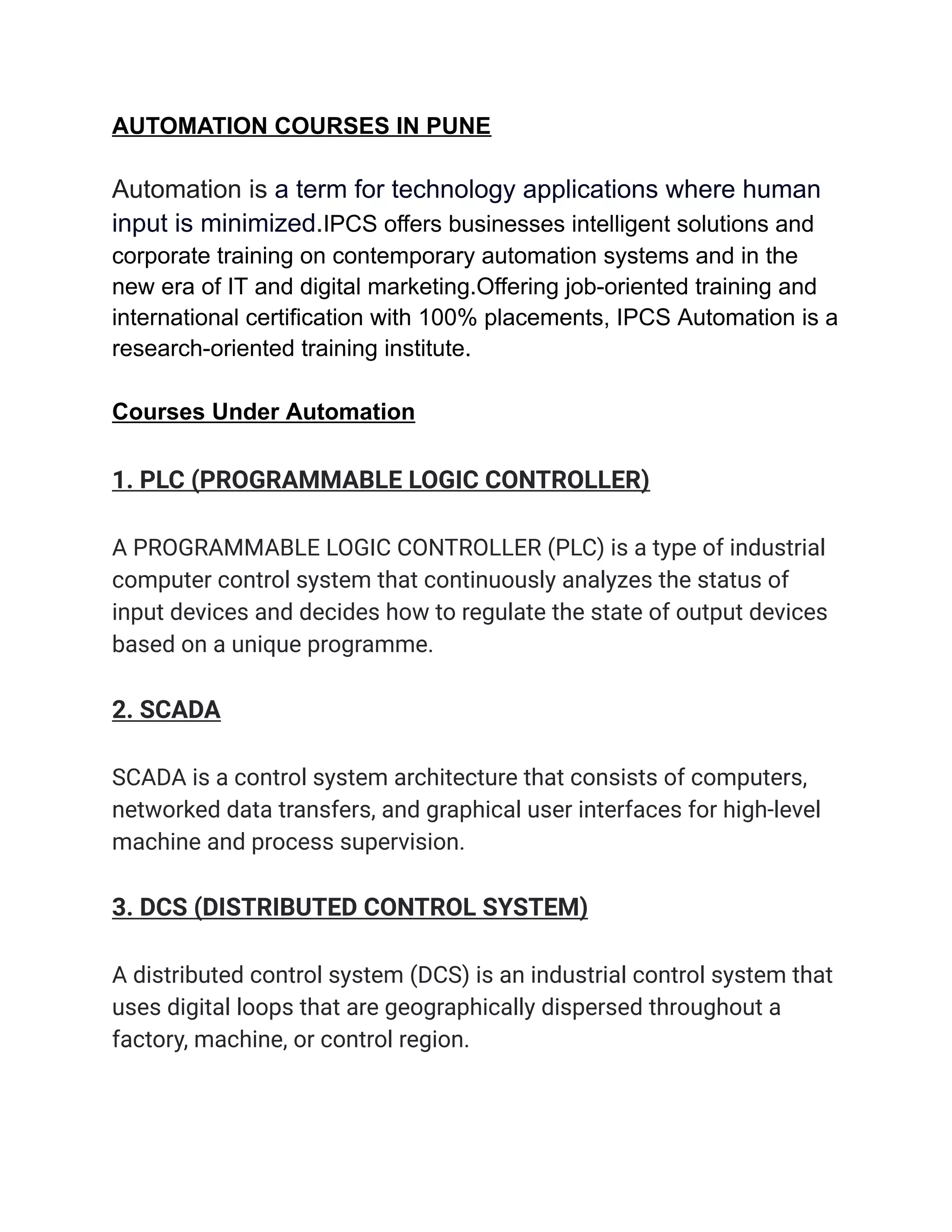 IPCS AUTOMATION | PDF | Operating Systems | Computer Software and Applications