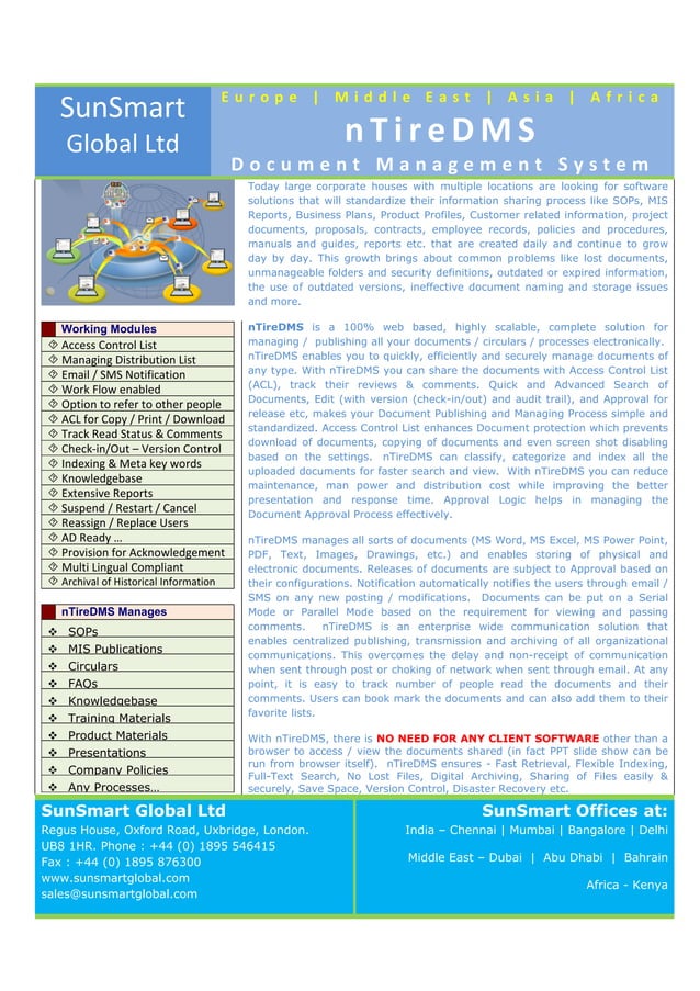 Document Management System - DMS | PDF
