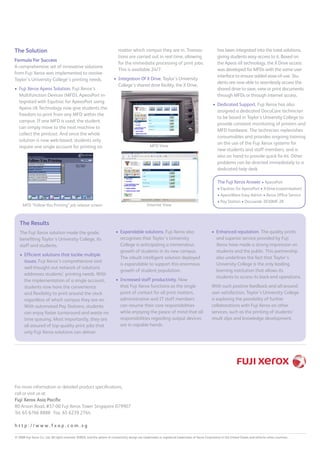 Solving students’ multiple printing needs with one efficient answer | PDF