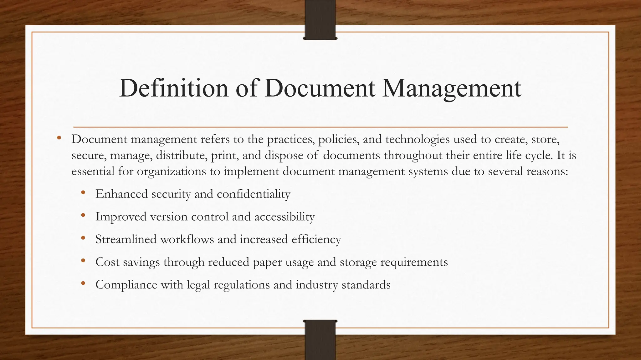 Document management assignment 3.pptx122 | PPTX