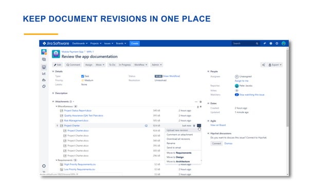 Document management in Atlassian Confluence and Jira | PPT