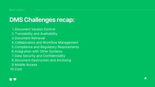 Document Management Challenges | PPT