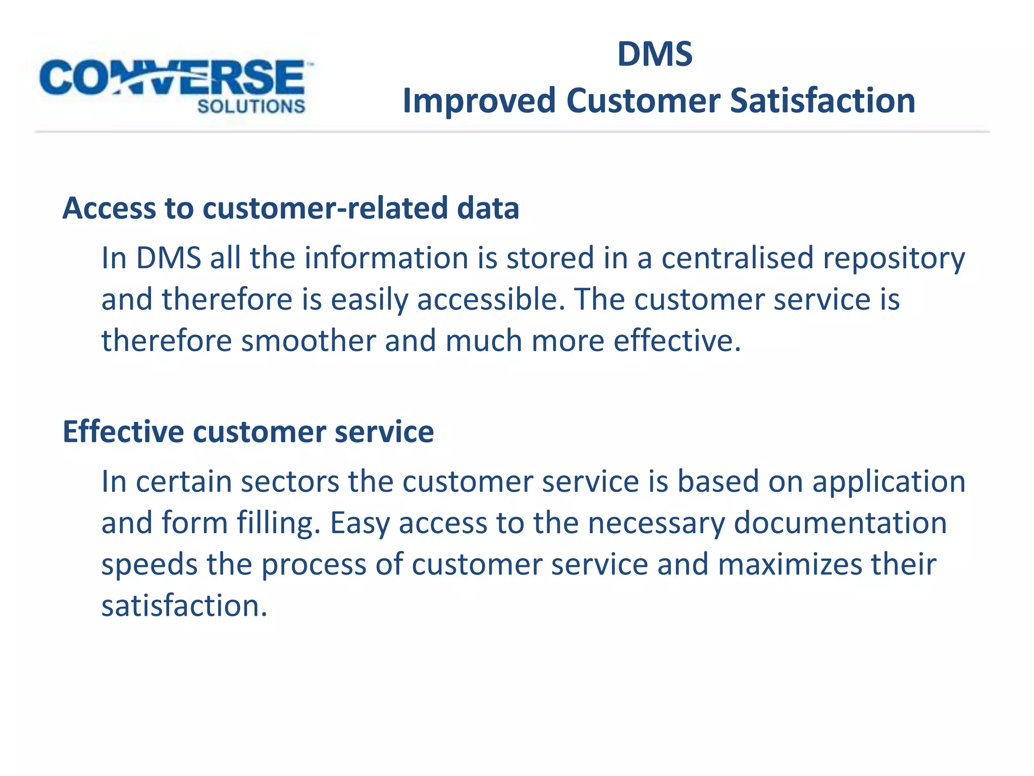 Document Management System (DMS) | PPTX