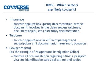 Document Management System (DMS) | PPTX