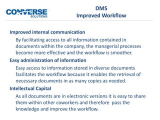 Document Management System (DMS) | PPTX