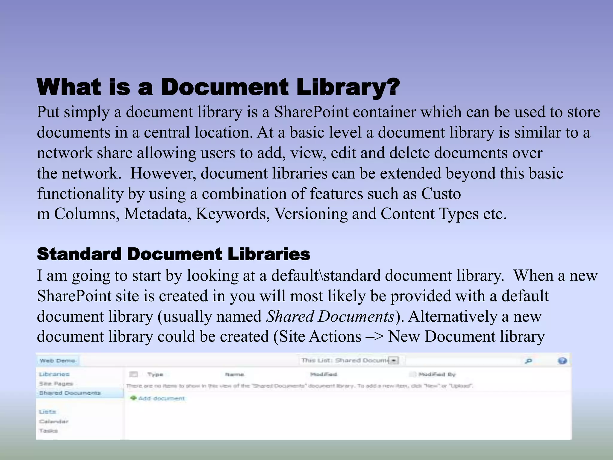 Document management system | PPTX