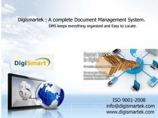 Document management system and scanning software | PPT