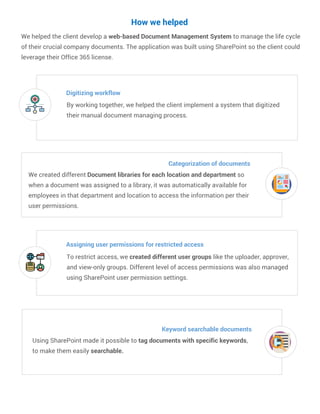 Document management system case study | PDF