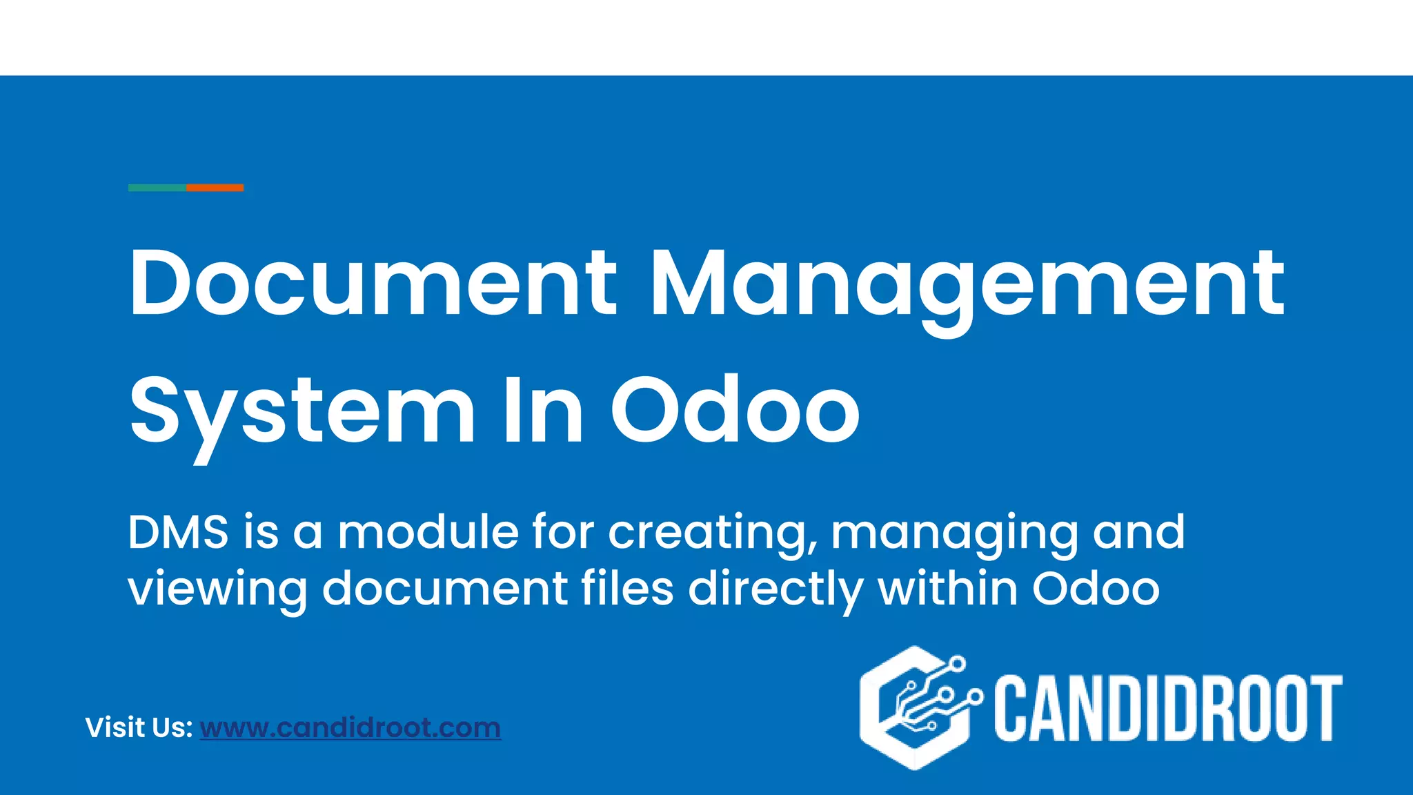 Odoo Document Management System Process Ppt
