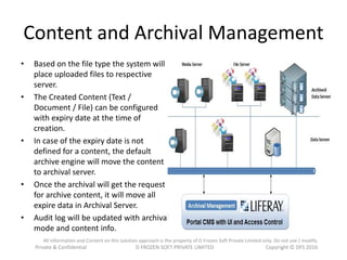 Document management system using liferay 7 | PPSX
