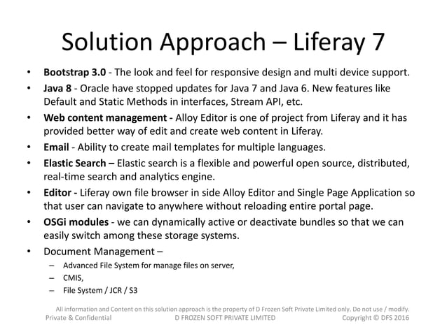 Document management system using liferay 7 | PPT