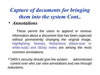 Document management tools and techniques | PPT