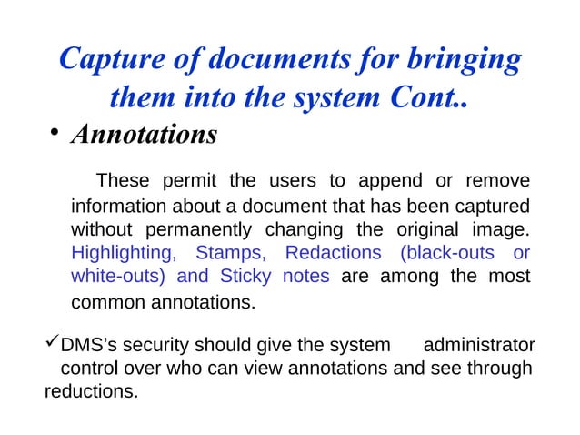 Document management tools and techniques | PPT