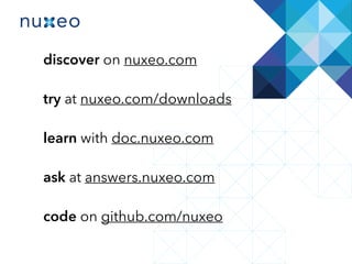 Document Management With the Nuxeo Platform | PDF