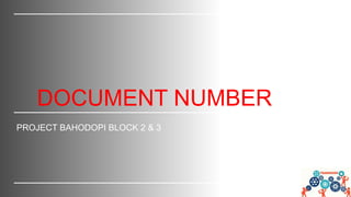 DOCUMENT NUMBER.pptx