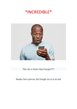 Studies have proven, the Google era is at an end | PDF