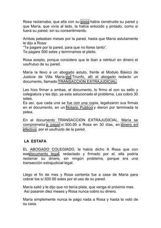 LA TRANSACCION EXTRAJUDICIAL | PDF