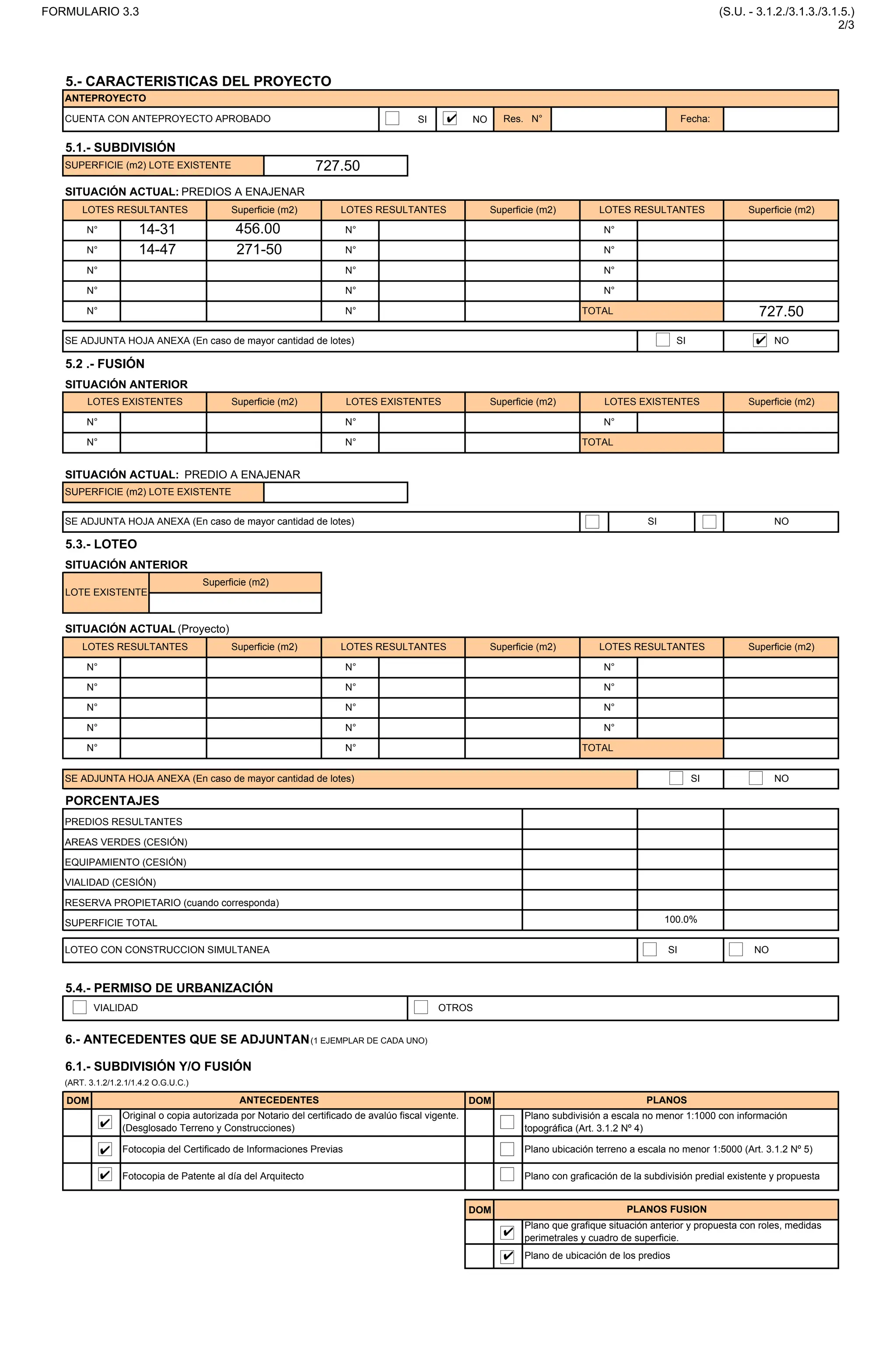 Arquitecto Subdivisiones San Antonio | PDF | Real Estate