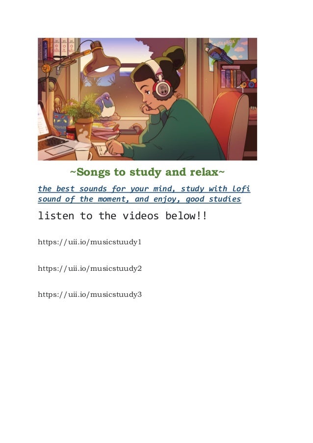 Songs to study and relax | PDF