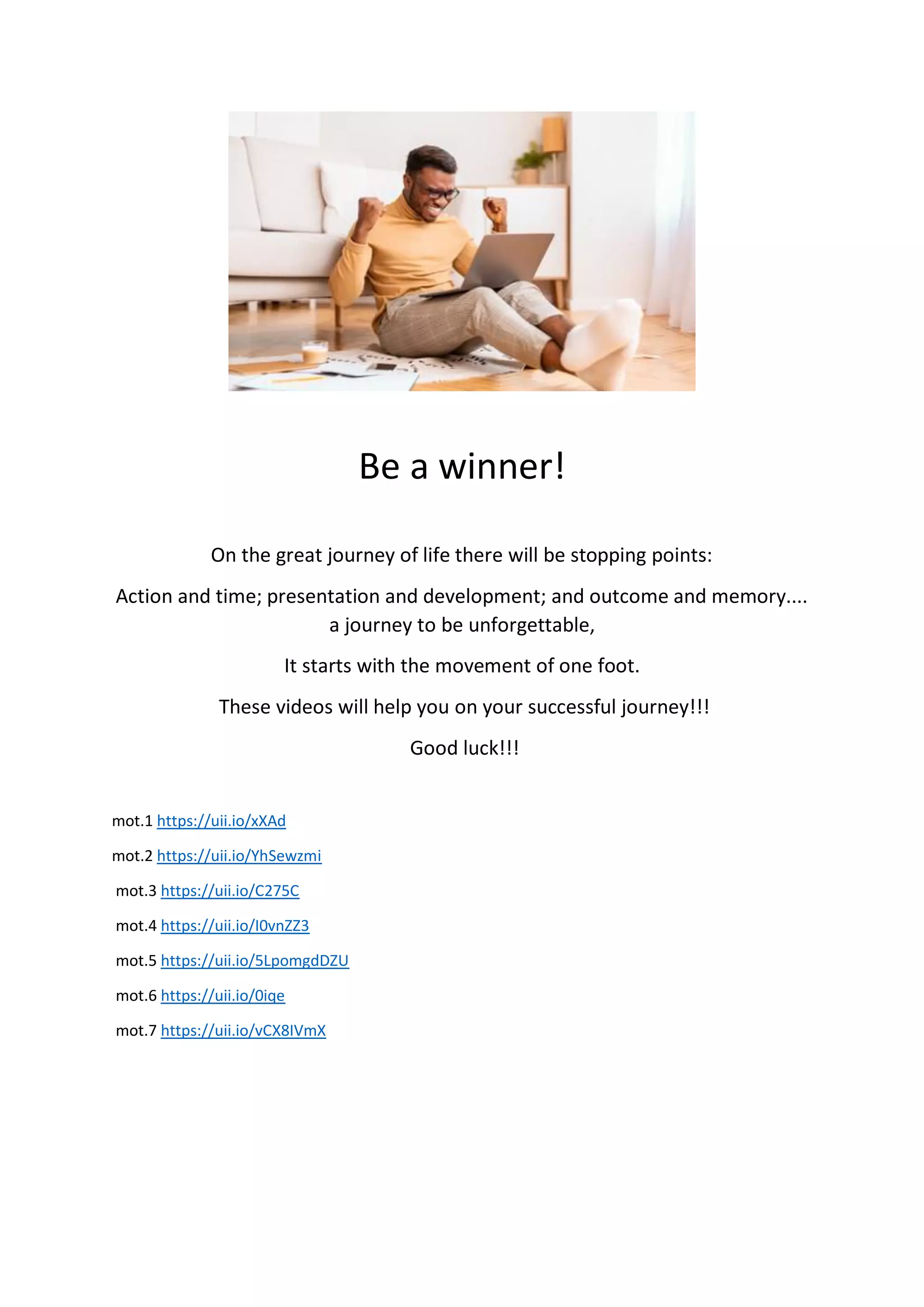 Be a winner! | PDF