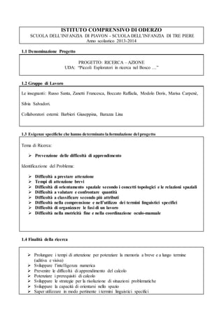 Ricerca-azione matematico | PDF