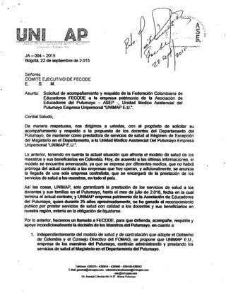 Documento fecode recibido_unimap | PDF