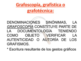 Criminalistica, Documentología Seminario Ciencias Forenses y Peritaje | PDF