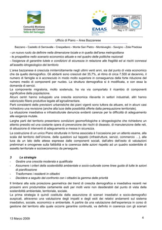 Documento obiettivi strategici | PDF