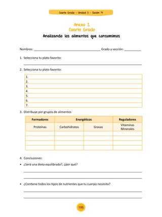 Documentos primaria-sesiones-unidad03-cuarto grado-integrados-4g-u3 ...